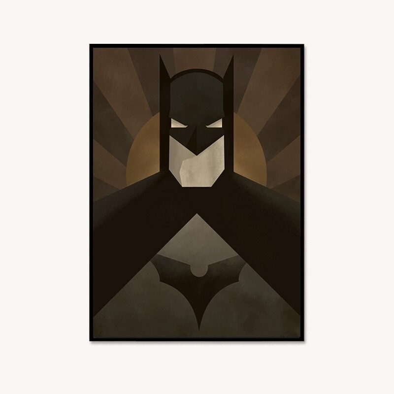 Posters Marvel / DC style portrait